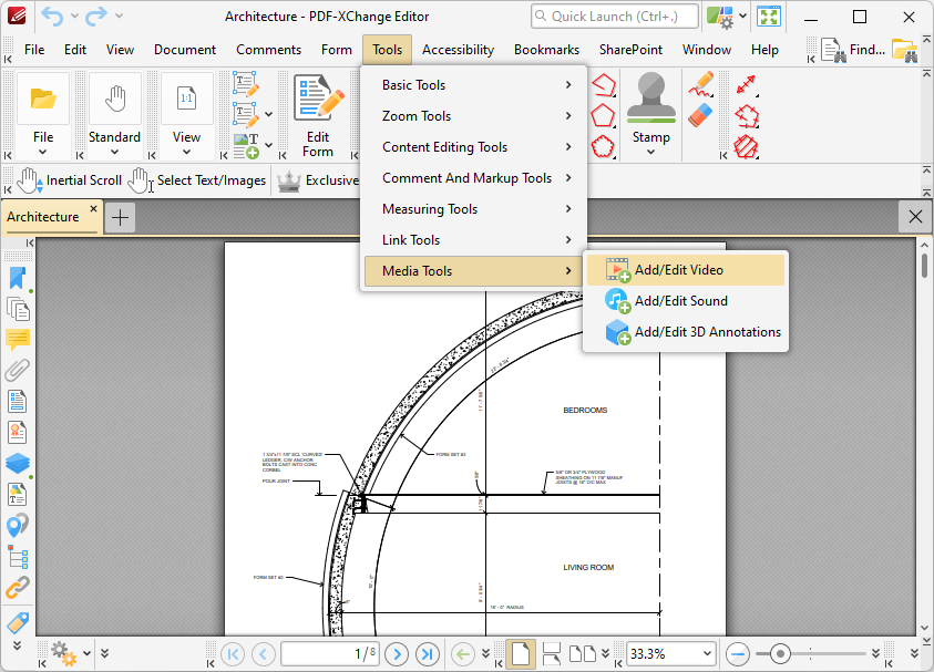 Tabs Guide > Tools > Media Tools > Add/Edit Video Annotations