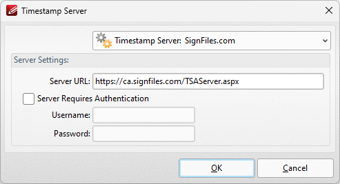 Tabs Guide > Document > Digital Signatures