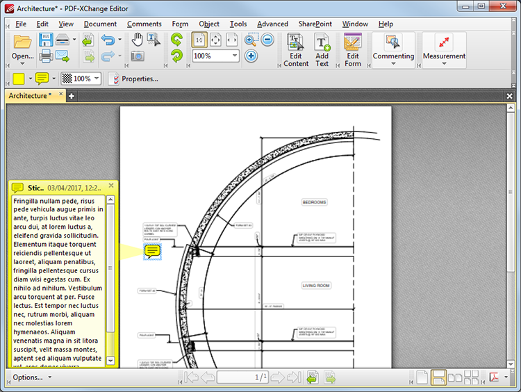 PDF-XChange Editor Plus User Manual > Operations Guide > Annotations Guide