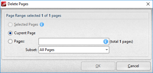 PDF-XChange Editor Plus V7 User Manual > Tabs Guide > Organize Tab ...
