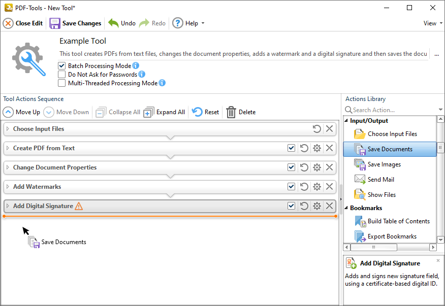 PDF-Tools V8 User Manual > Create Tool